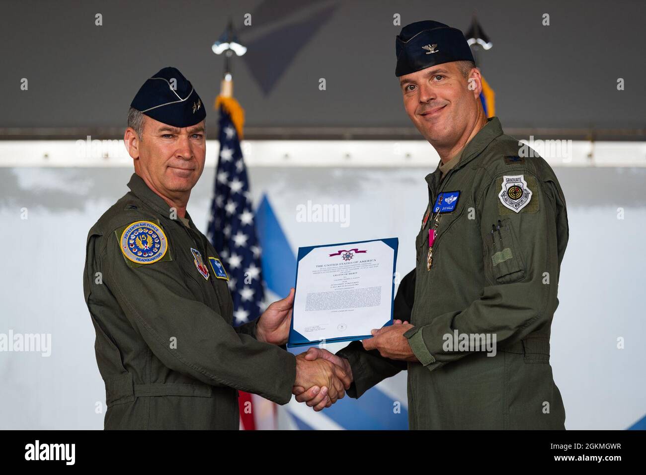 U.S. Air Force Maj. Gen. Chad P. Franks, 15th Air Force commander ...