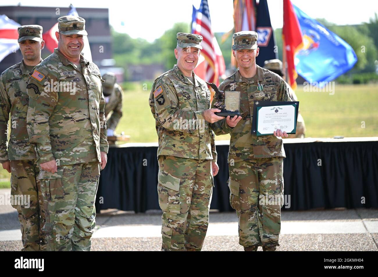 Staff Sgt. Cabot Cobb, a drill instructor assigned to the School of ...
