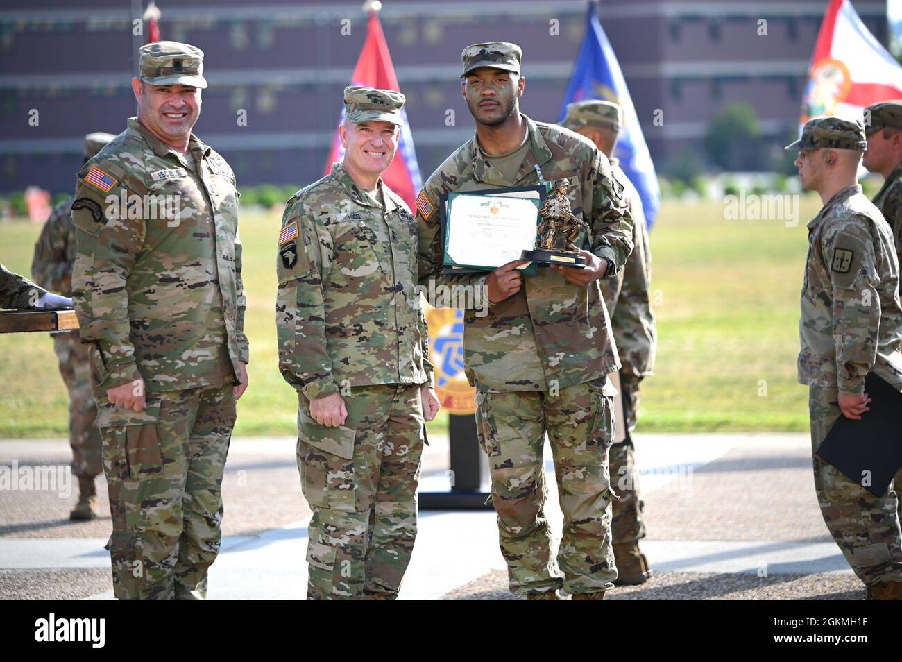 Spc. Jaleel Hunn, a 92A automated logistics specialist and winner of ...