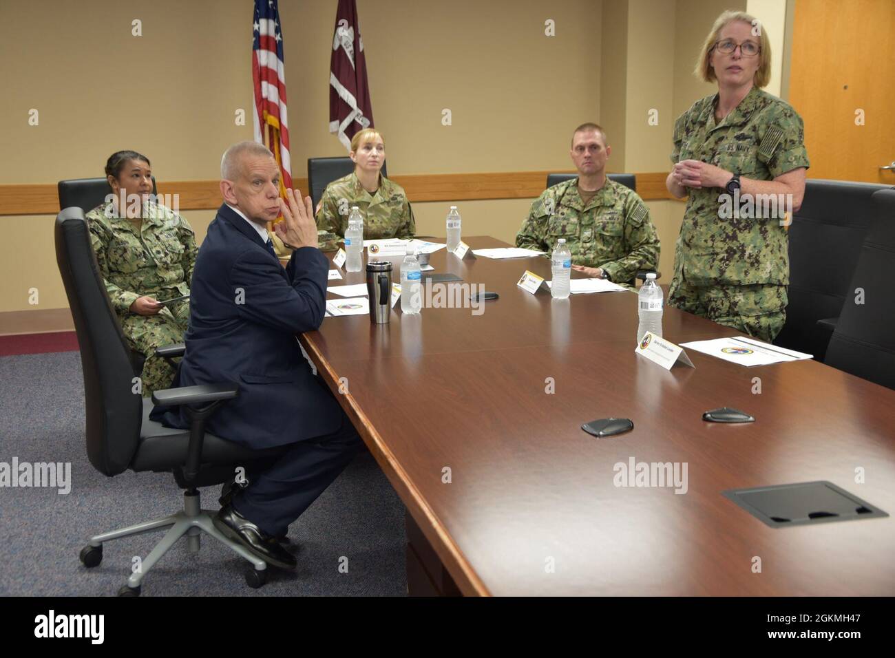 Cmdr. Linda Smith, Naval Medical Research Unit-San Antonio's executive ...