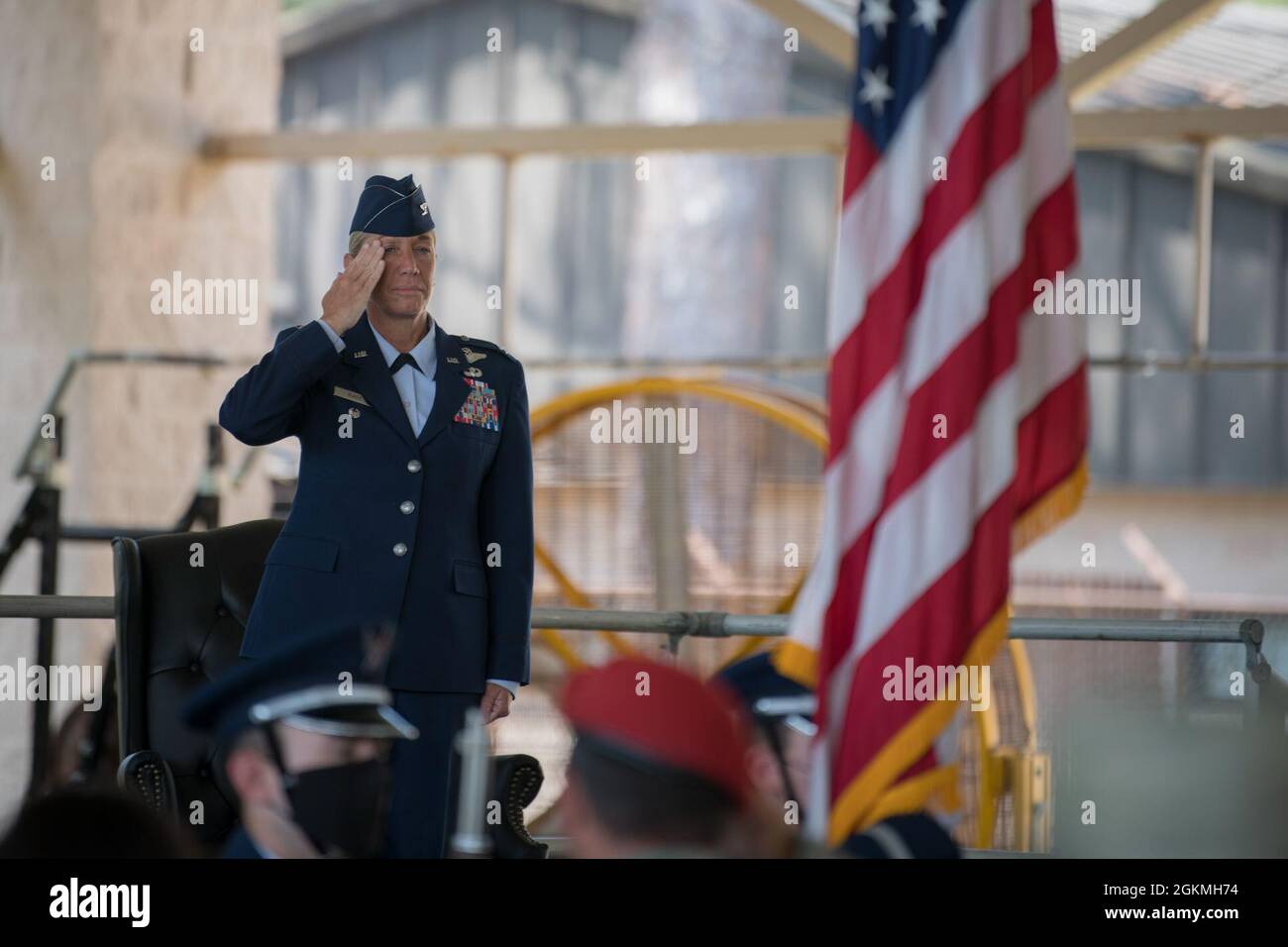 U.S. Air Force Col. Allison Black, 24th Special Operations Wing vice ...