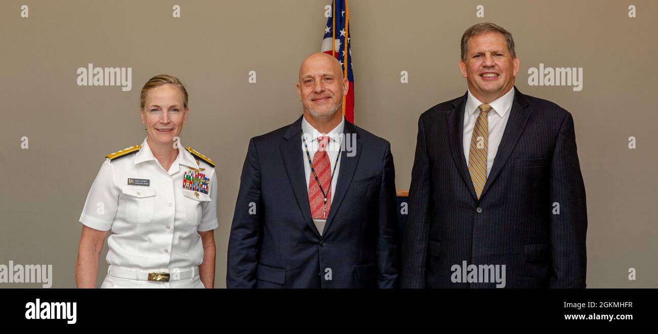 Rear Admiral Sara Joyner (left), Naval History and Heritage Command ...