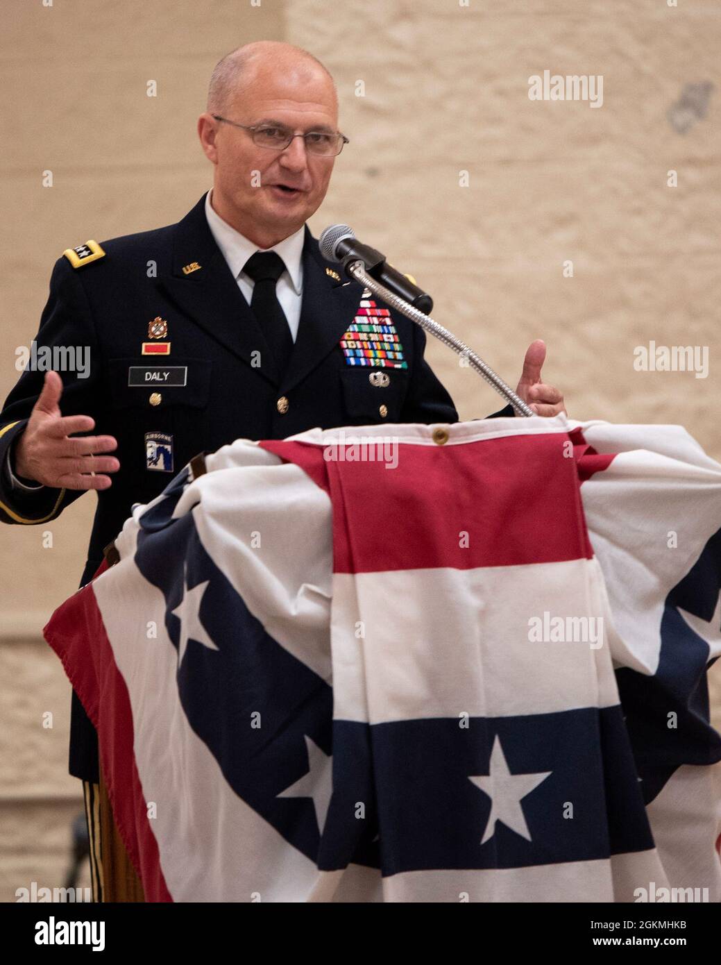 Gen. Ed Daly, commanding general of the U.S. Army Materiel Command ...