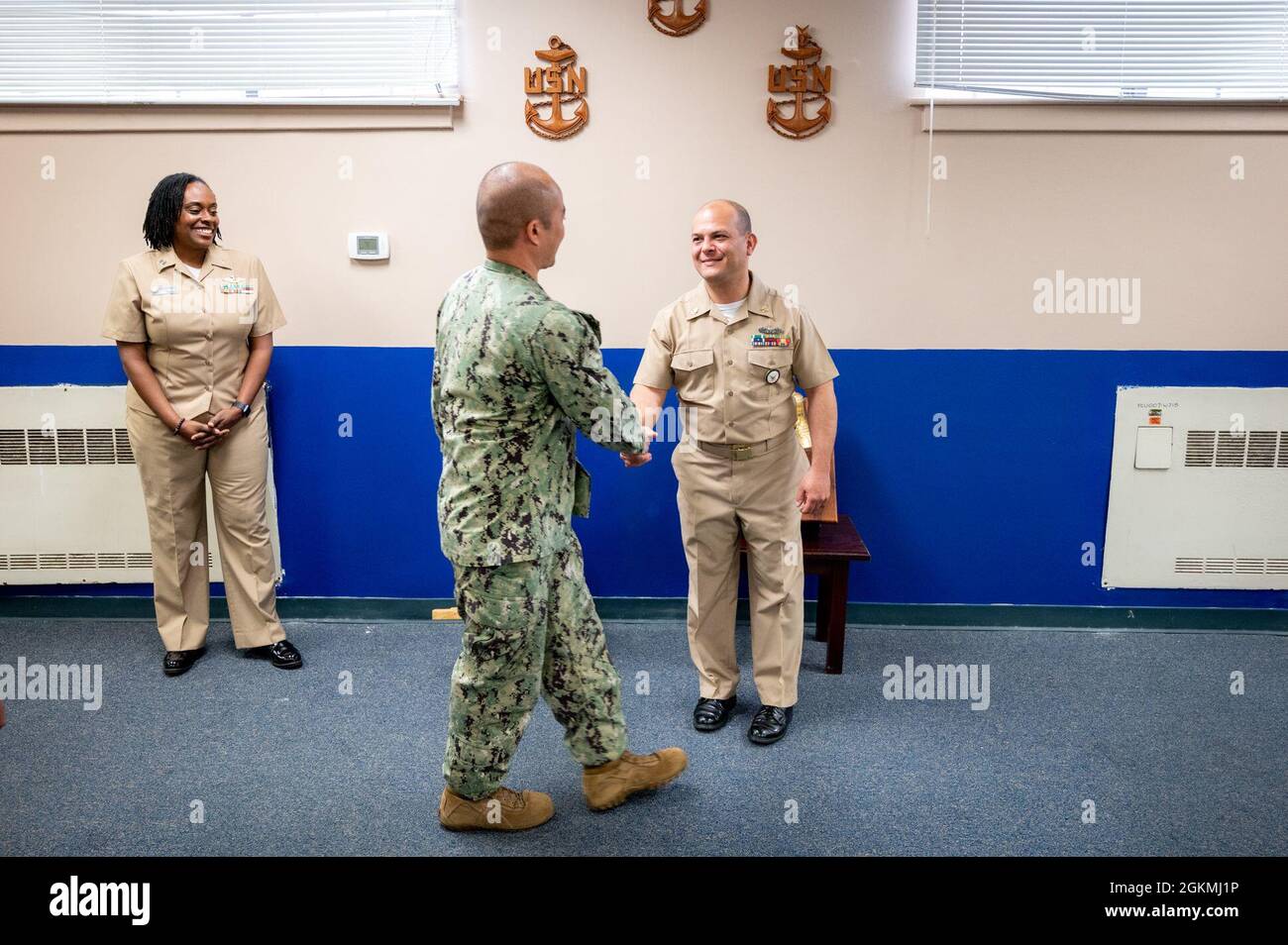 WASHINGTON, DC (May 27, 2021) – Colleagues and friends congratulate ...