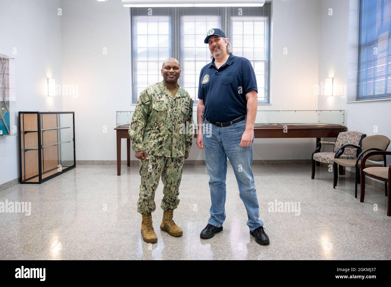 WASHINGTON, DC (May 27, 2021) – Chief Operations Specialist Marcus ...