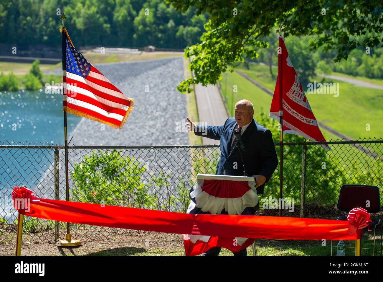 U.S. Rep. Glenn “GT” Thompson (PA15) speaks during the ribbon cutting ...