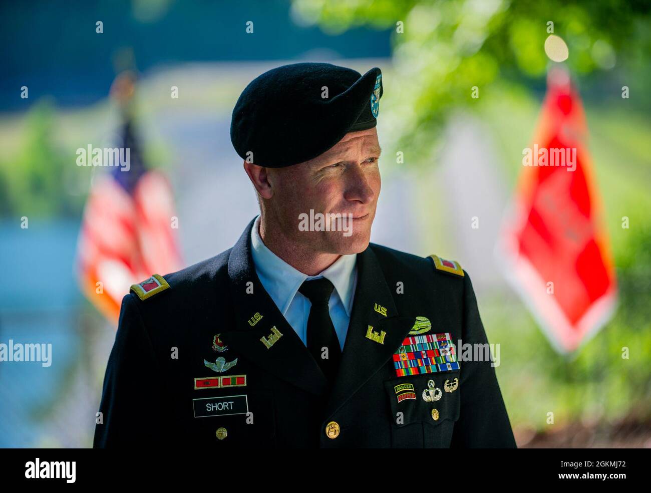 Col. Andrew J. Short, commander of the U.S. Army Corps of Engineers ...