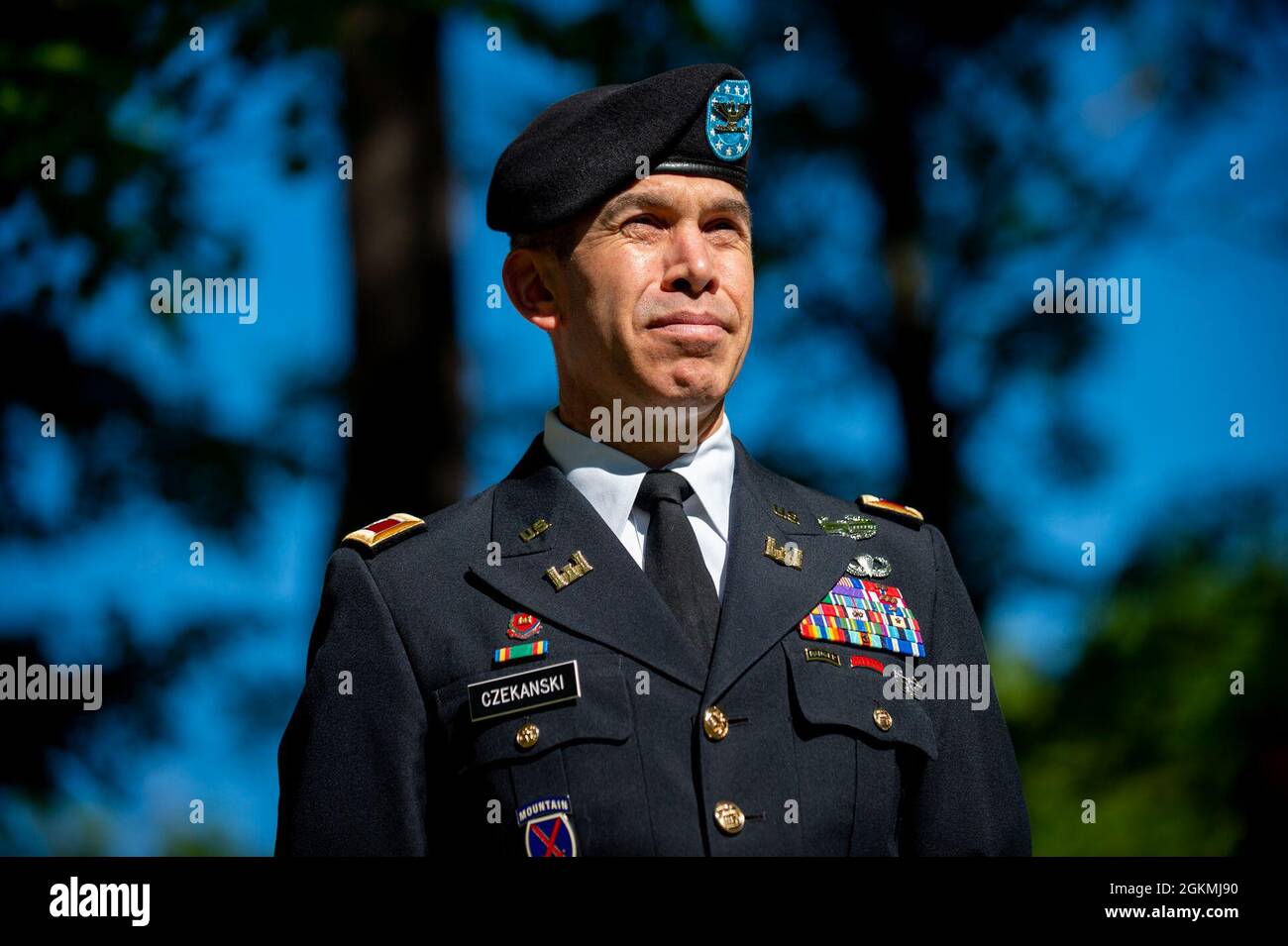 Col. Adam Czekanski, future incoming commander of the U.S. Army Corps ...