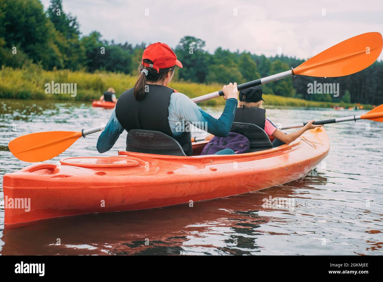 Kayaking shot hi-res stock photography and images - Alamy