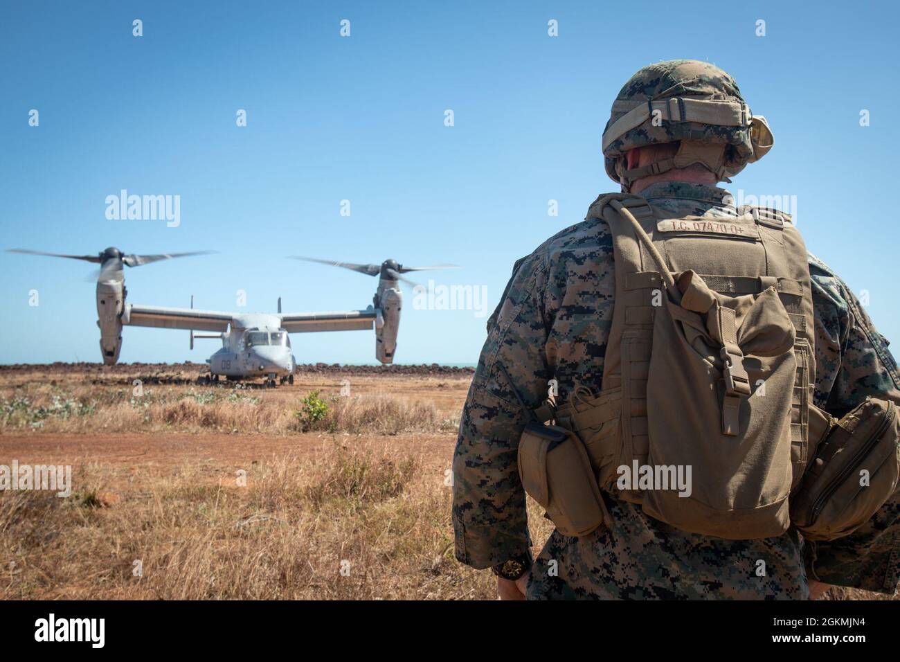 U.S. Marine Corps Cpl. Ty Cochrane, an air support operations operator ...