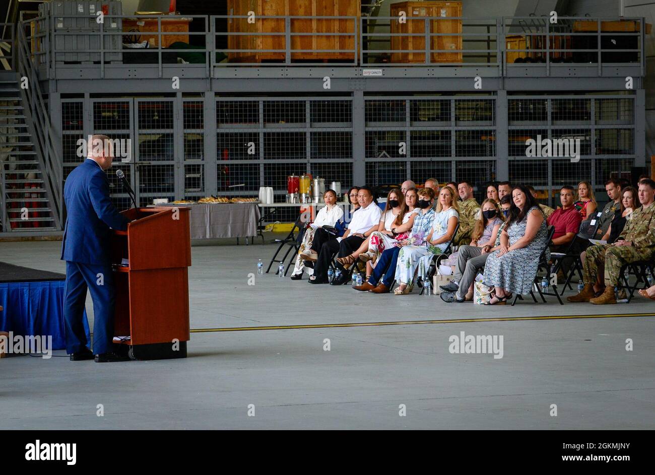 U.S. Air Force Col. Mark Wass, 36th Operations Group incoming commander ...