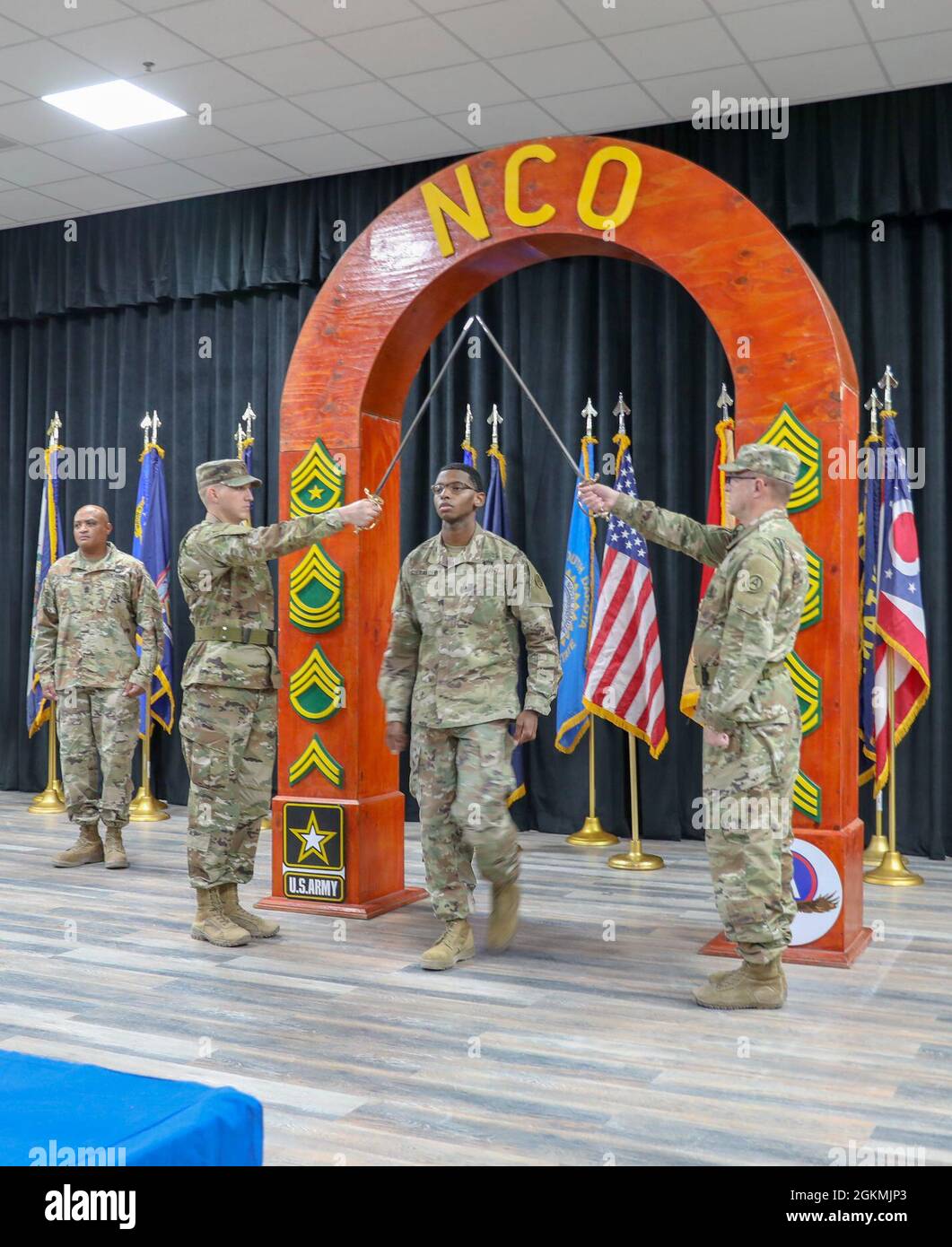 Nco induction ceremony hi-res stock photography and images - Alamy
