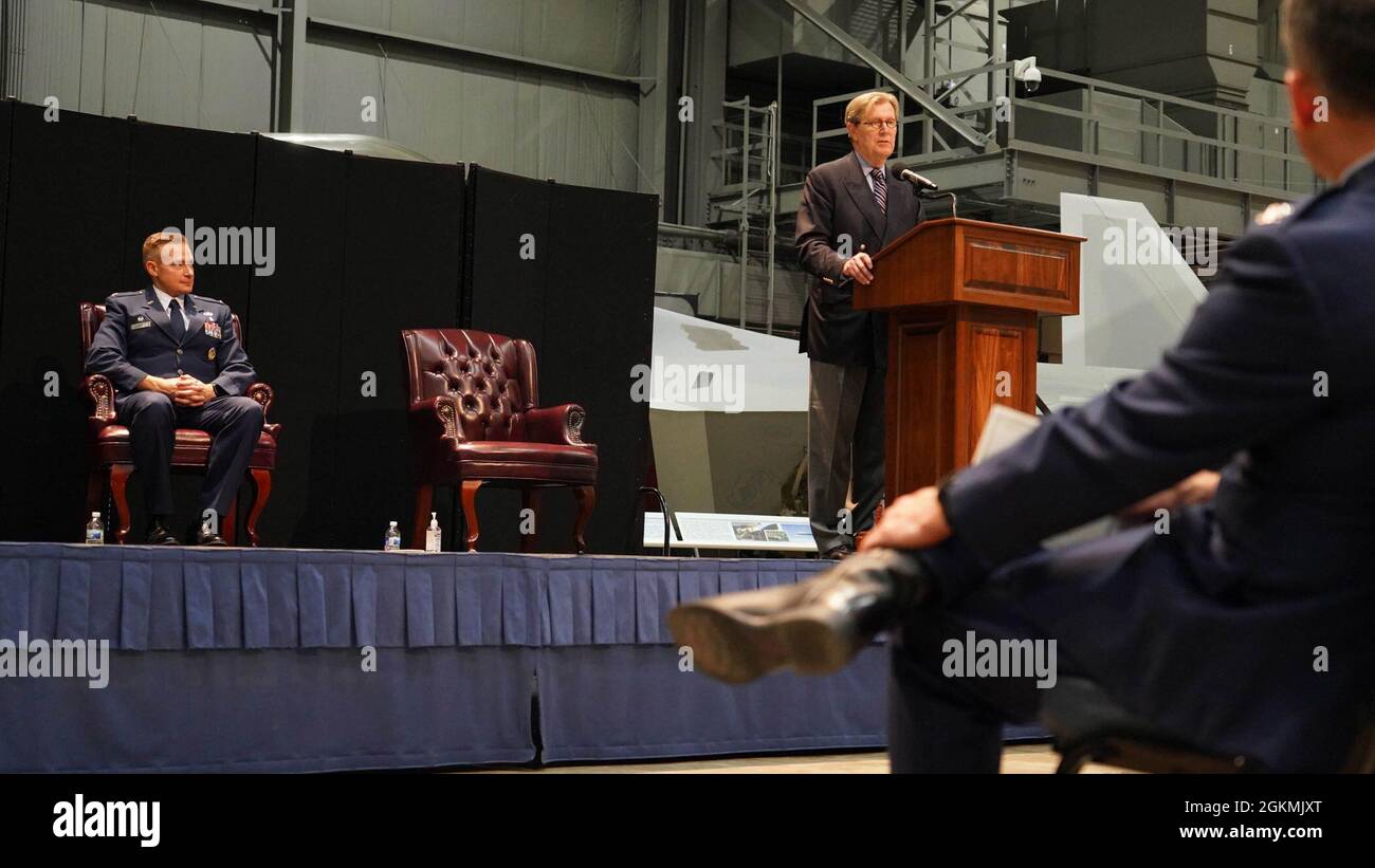 U.S Air Force Colonel Col. Christian L. Lyons, commander of the 88th ...
