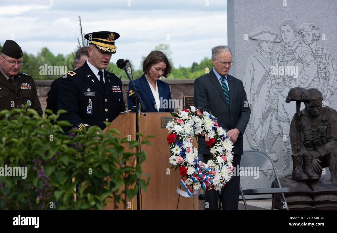 Chaplain (Col.) Brett Charsky, the chaplain for Joint Force ...