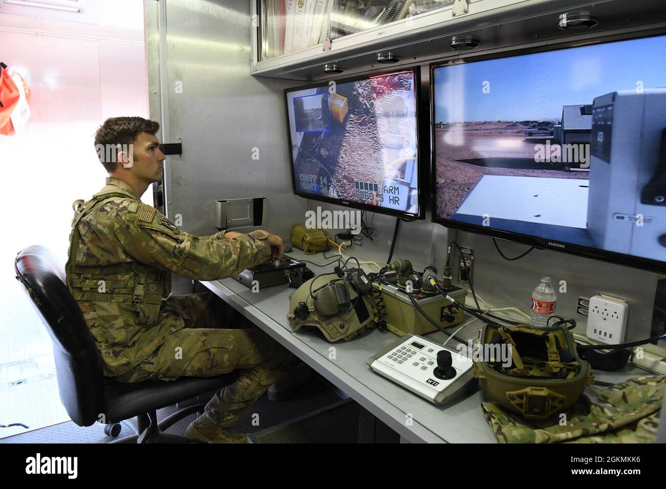 Staff Sgt. Zachary Riesselmann, 56th Civil Engineer Squadron explosive ...