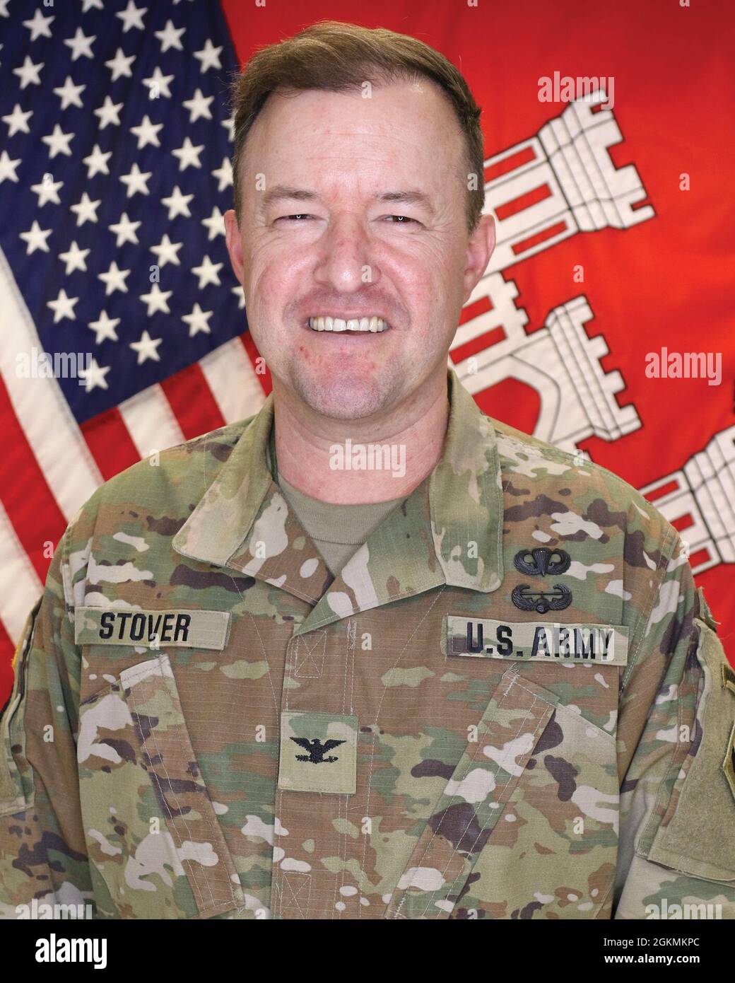 Colonel Jonathan S. Stover Stock Photo - Alamy