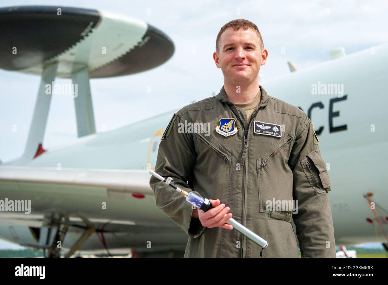 U.S. Air Force Tech. Sgt. Thomas Boyd, the 3rd Wing noncommissioned ...