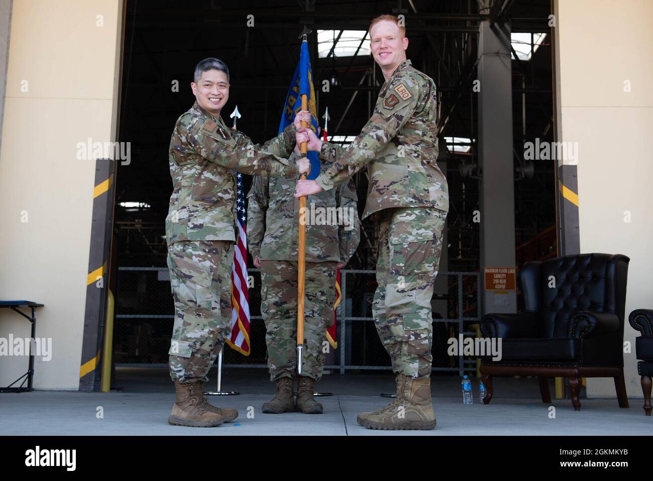 Maj. Kevin Limani, incoming 39th Logistics Readiness Squadron commander ...