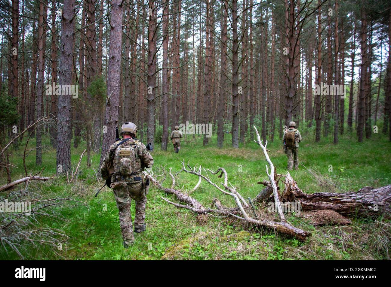 A U.S. Army Green Beret dive team assigned to 10th Special Forces Group (Airborne) along with a ...