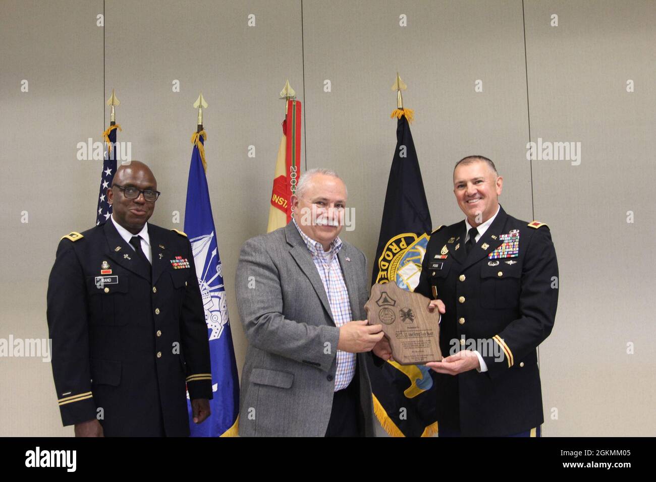 Chaplain (Maj.) Robert Rand with the garrison Religious Support Office ...