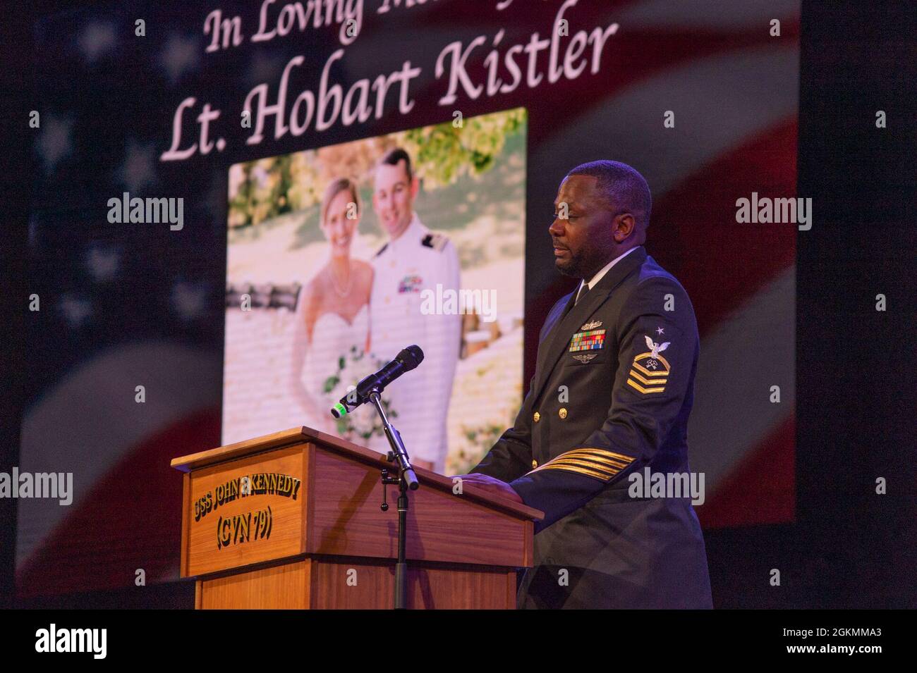 VIRGINIA BEACH, Va. (May 27, 2021) Master Chief Miles Gray, the command ...