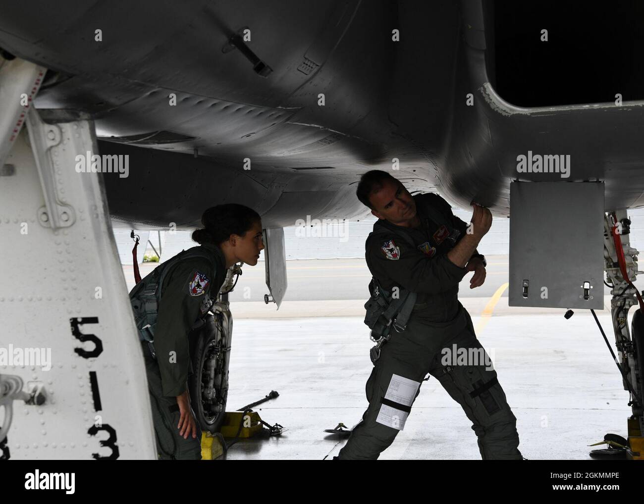 Col. Tom 'Sling' Bladen, 104FW Commander, flew an incentive flight ...