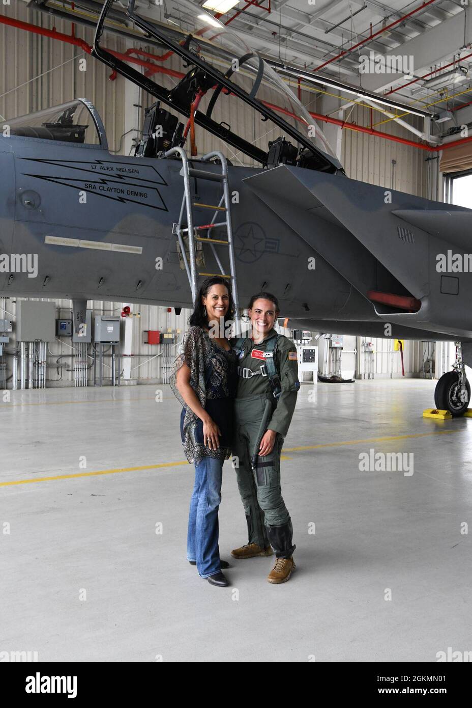 Col. Tom 'Sling' Bladen, 104FW Commander, flew an incentive flight ...