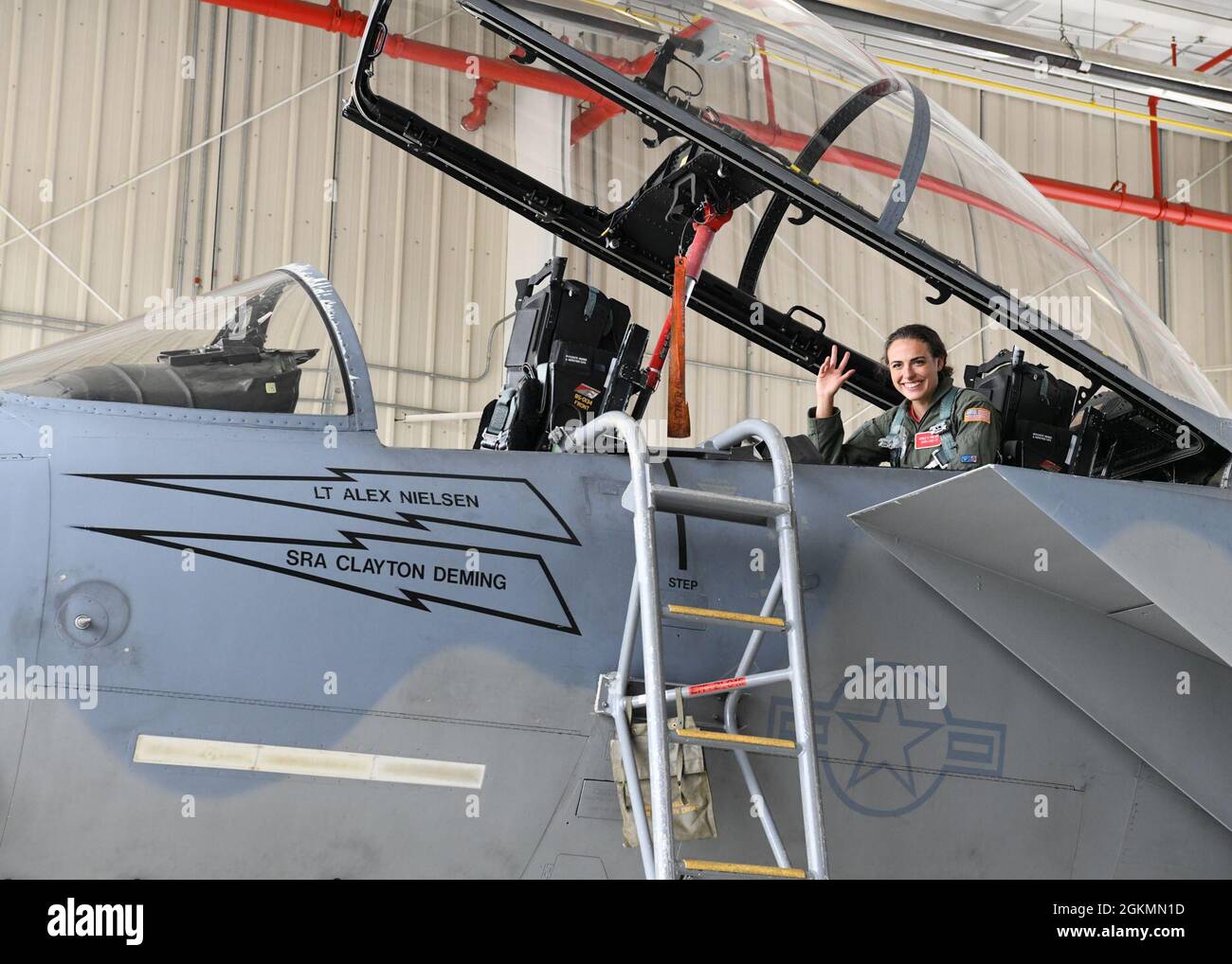 Col. Tom 'Sling' Bladen, 104FW Commander, flew an incentive flight ...