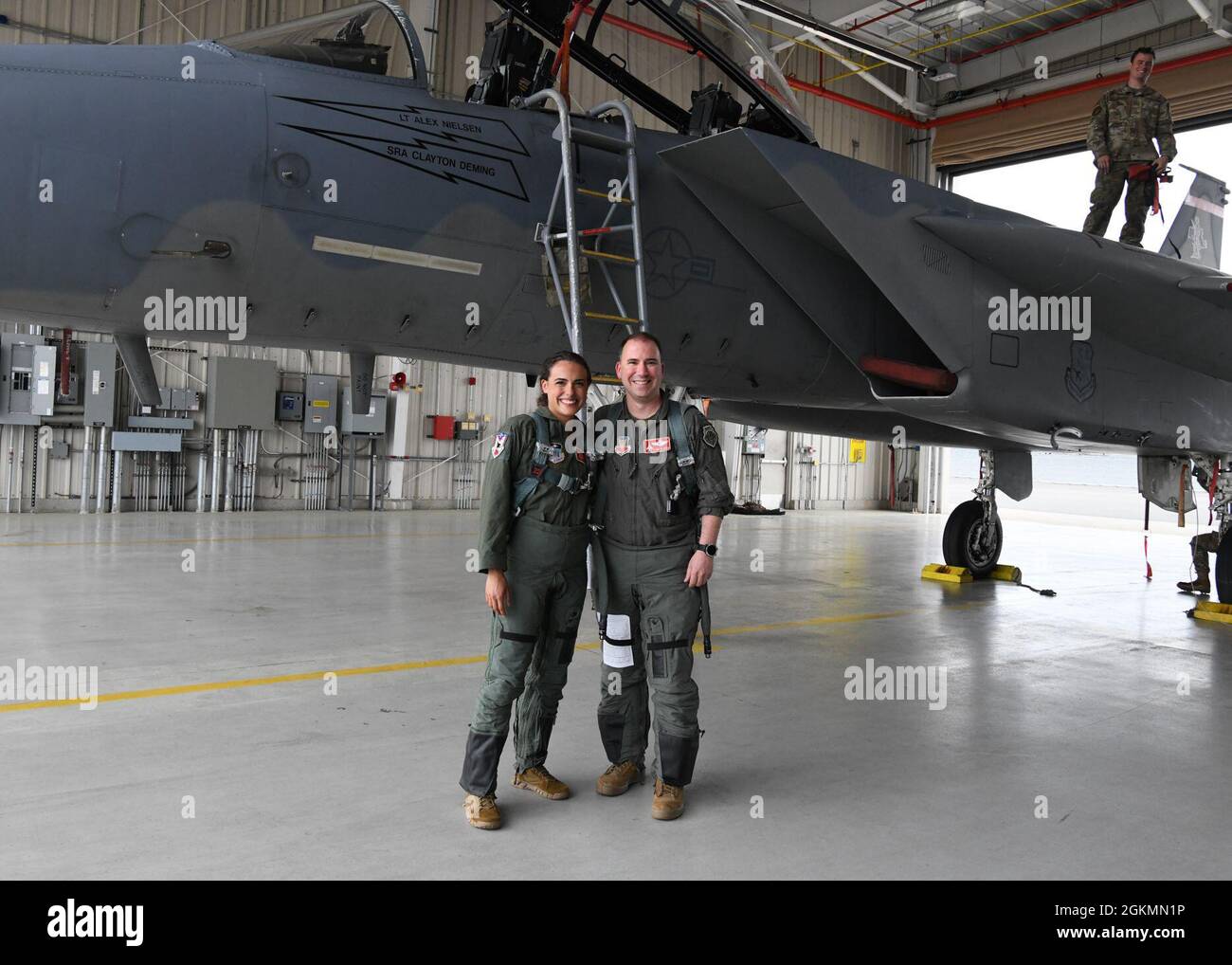 Col. Tom 'Sling' Bladen, 104FW Commander, flew an incentive flight ...
