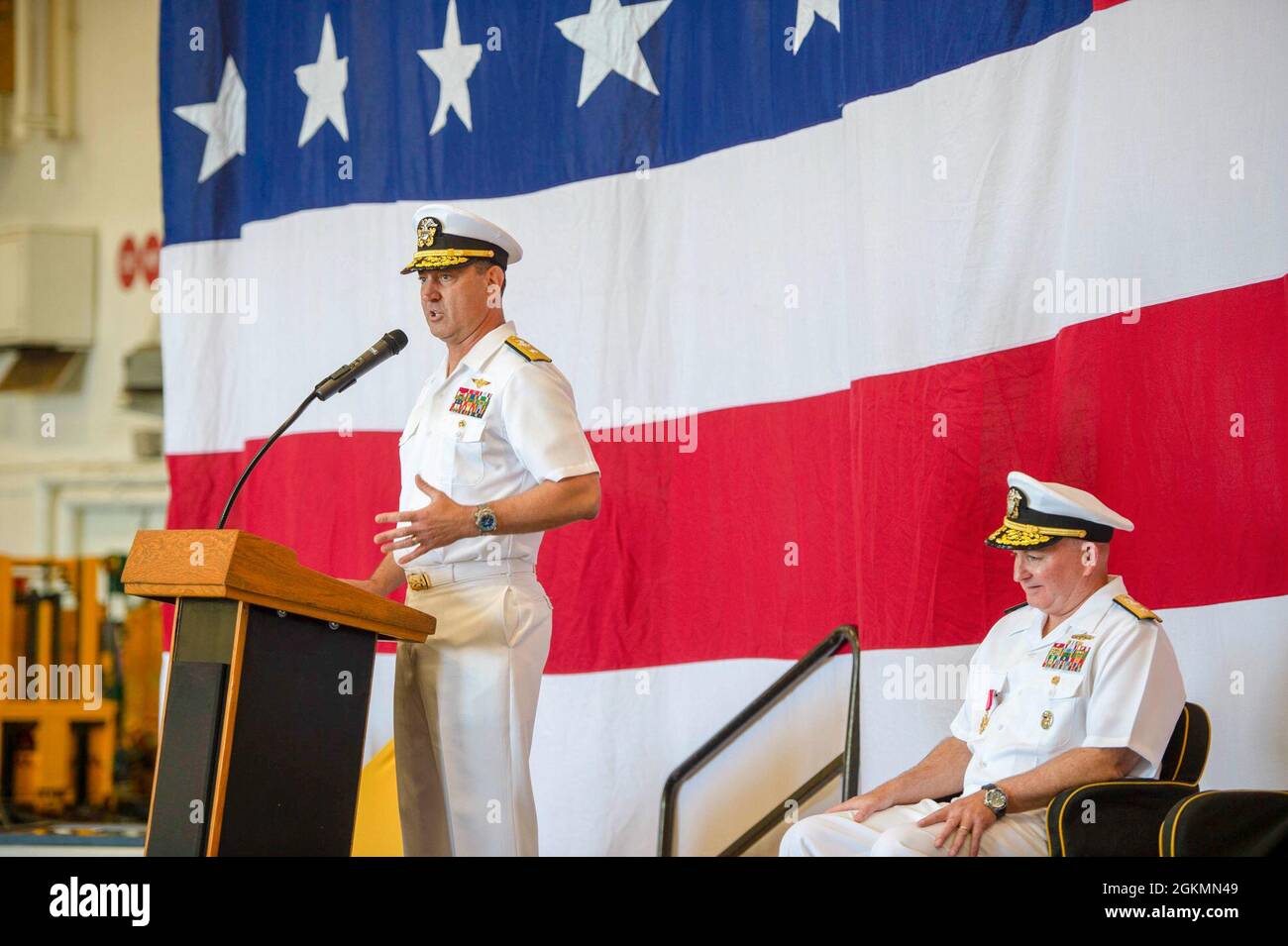 Rear admiral daniel martin hi-res stock photography and images - Alamy