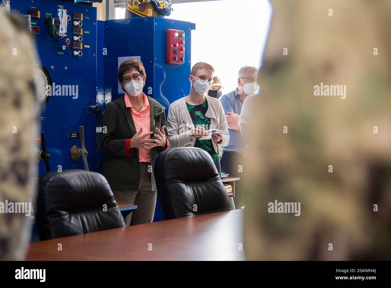 NAVAL BASE GUAM, Guam (May 28, 2021) – German Defense Minister Annegret ...