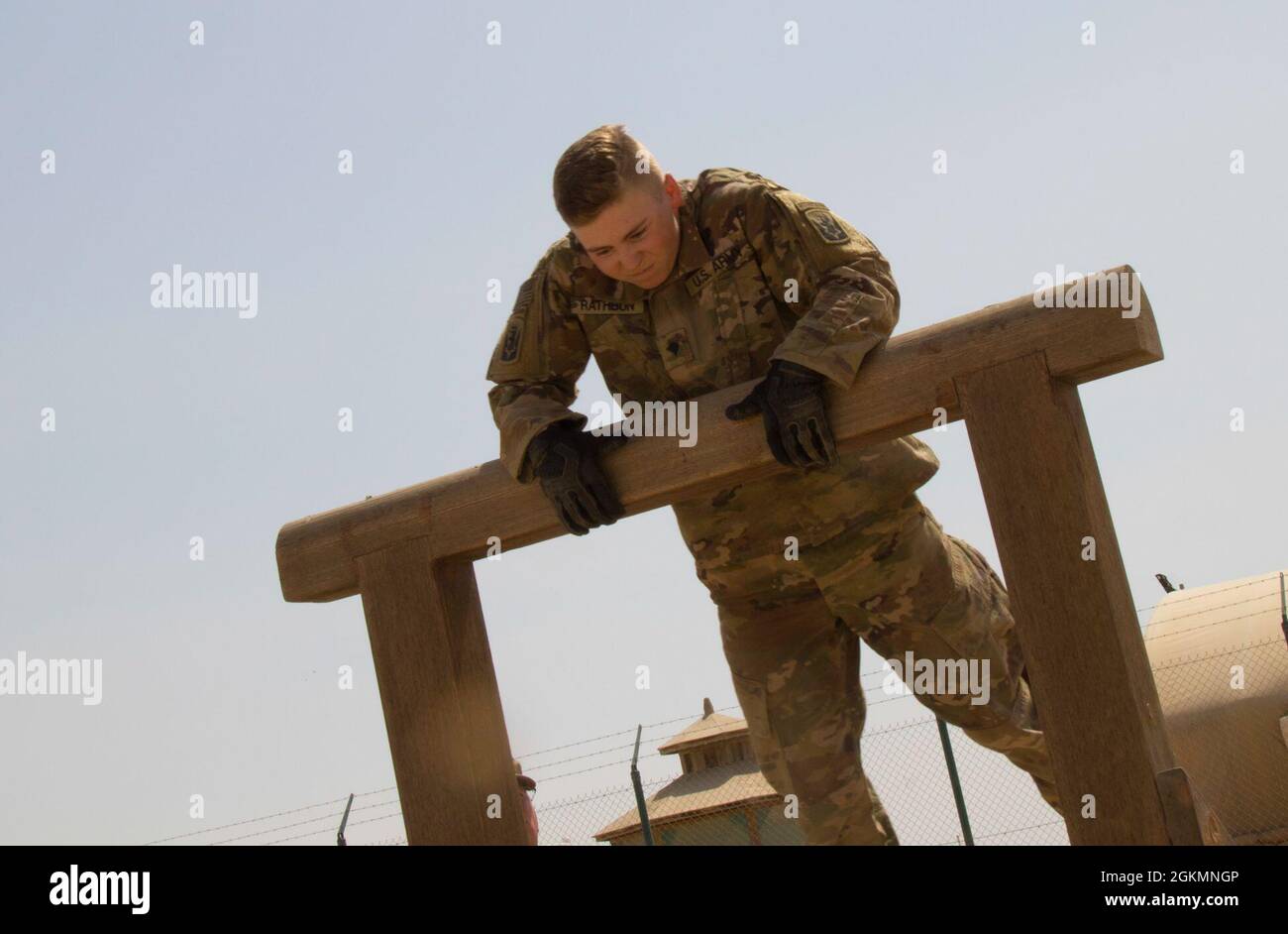 U.S. Army Soldiers from 36th Infantry Division Higher Headquarters ...