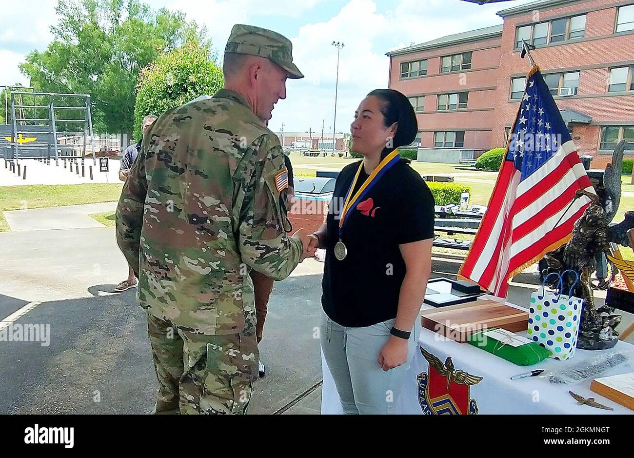 U.S. Army 1st Sgt. Edna R. Vargas, U.S. Army Aviation Center of ...