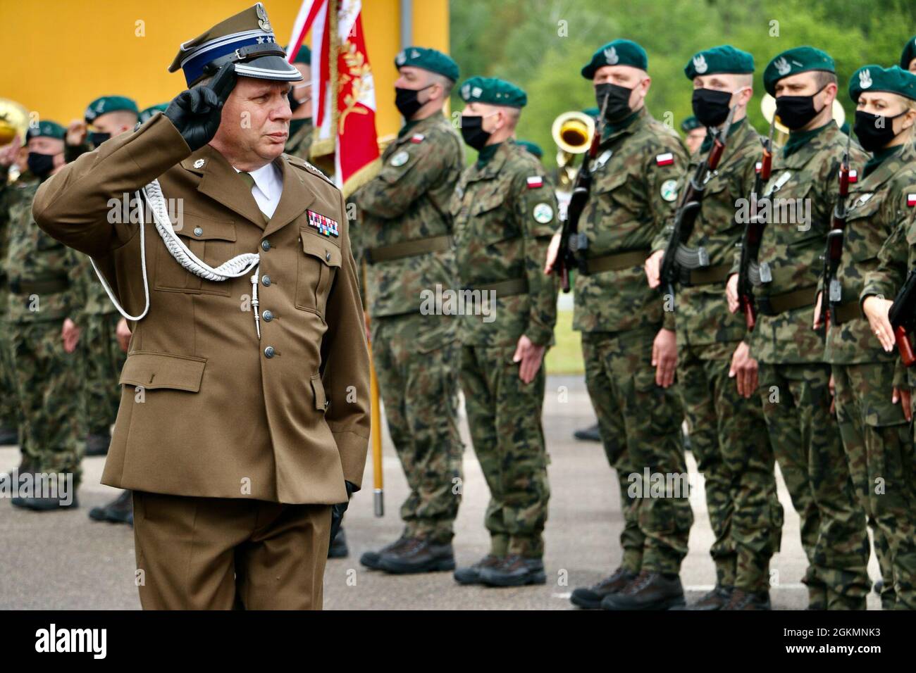 Polish army Col. Marek Gmurski, Drawsko Land Forces Training Centre ...