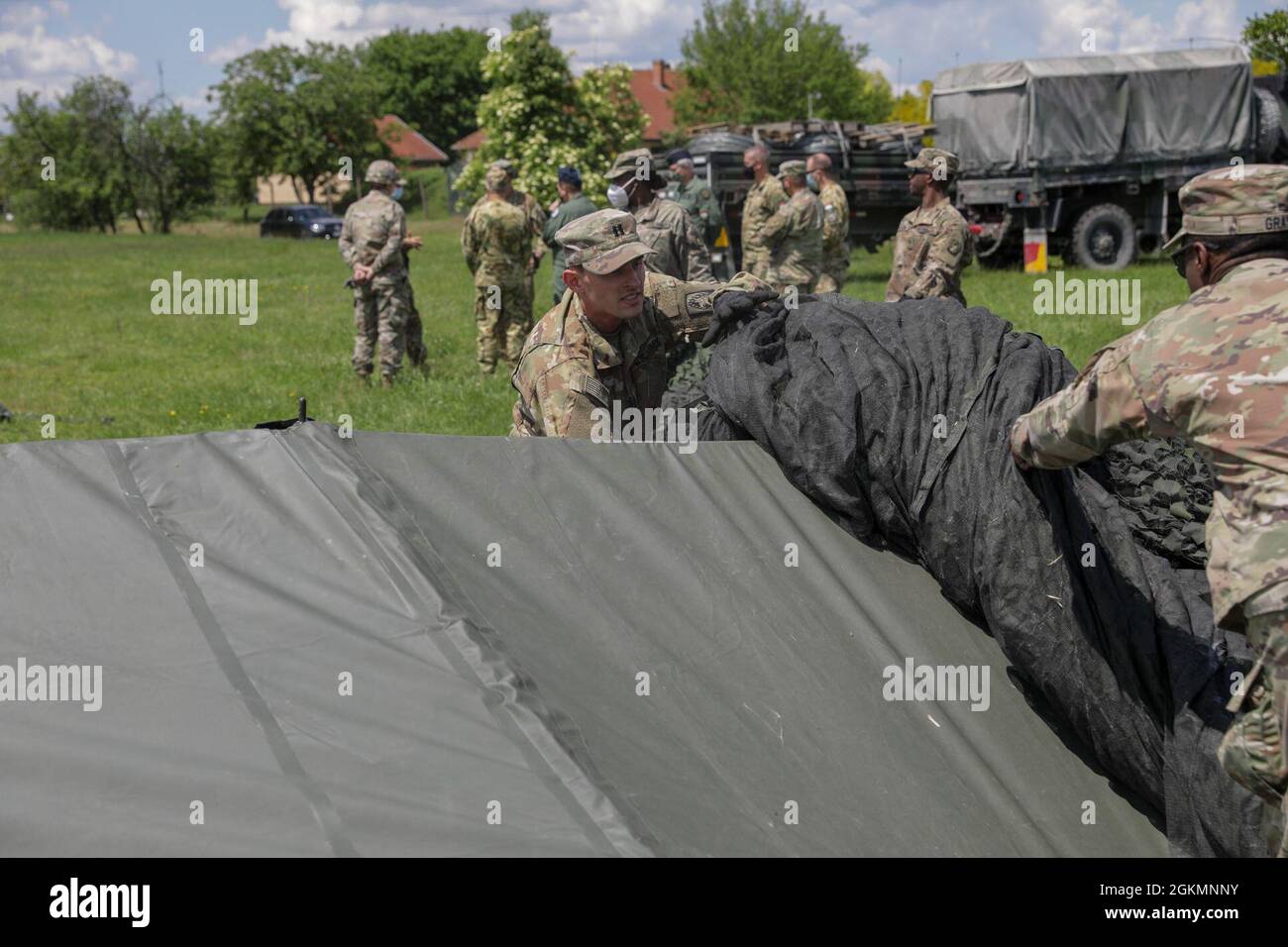 The 1-3rd Attack Battalion, 12th Combat Aviation Brigade arrived in ...
