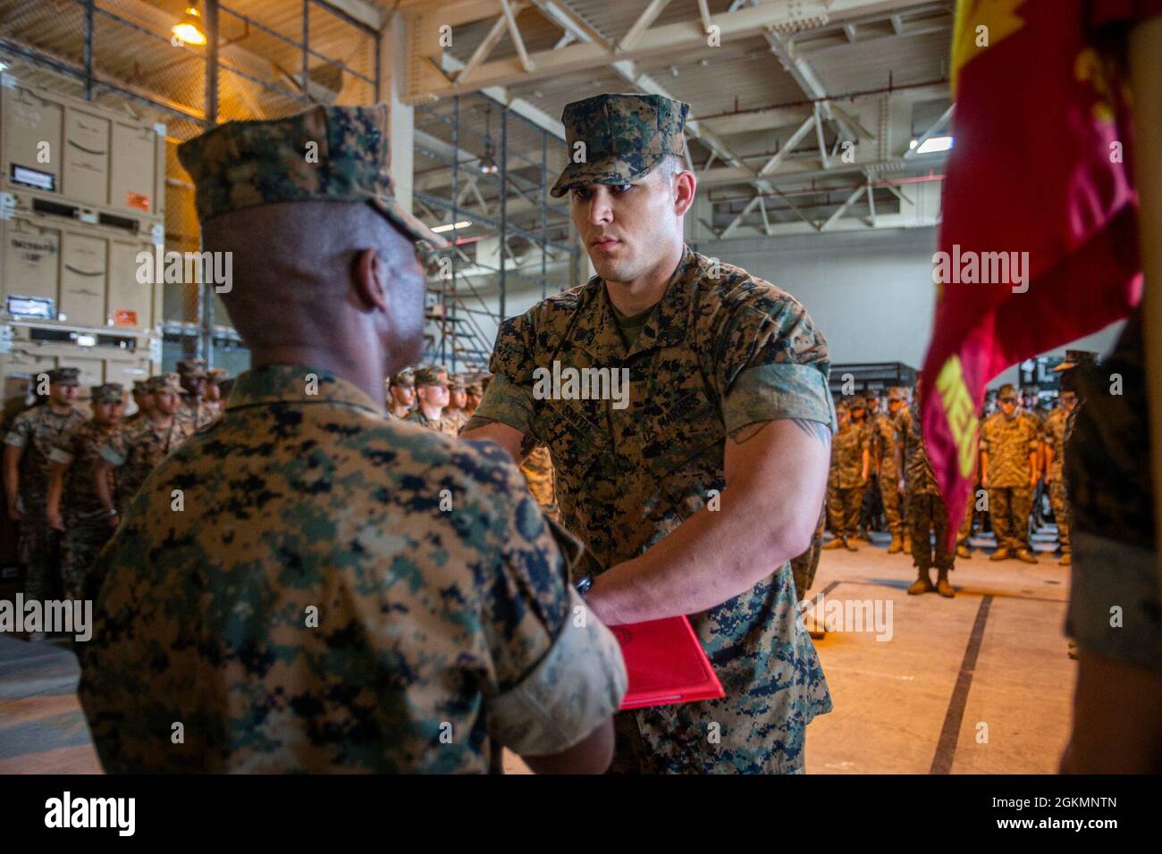 U.S. Marine Corps Sgt. Kaleb Smith, an automotive maintenance ...