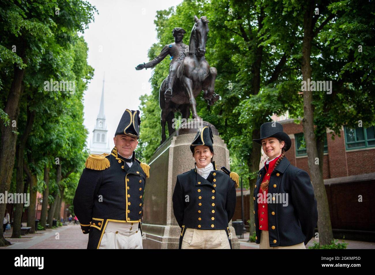 BOSTON (May 28, 2021) USS Constitution’s Commanding Officer Cmdr. John ...
