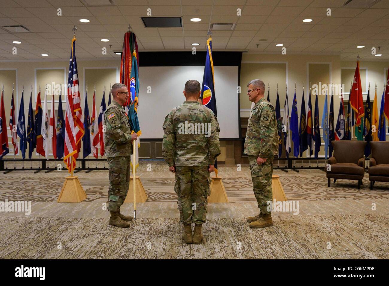 Lt. Gen. Theodore Martin (left) assumes command of the U.S. Army ...