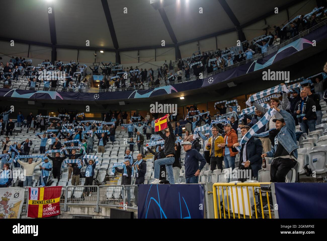 Malmo ff fans champions league hi-res stock photography and images - Alamy