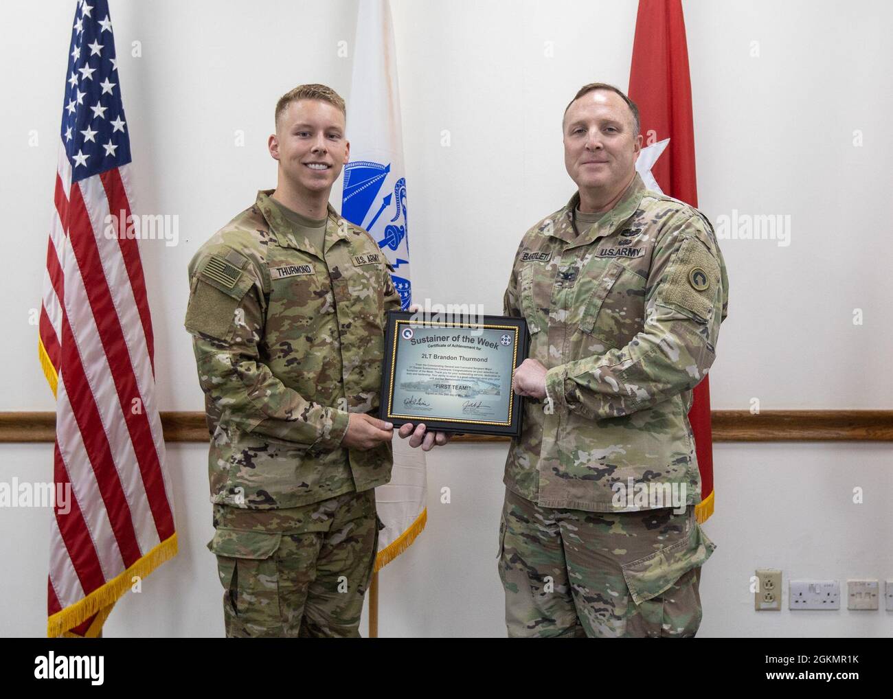 Col. Daniel Bartlett, deputy commanding officer, 1st Theater ...