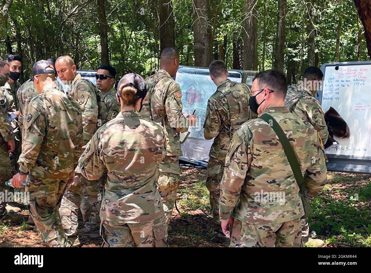 U.S. Army Advanced Leader Course Class 21-003 Soldiers conduct ...