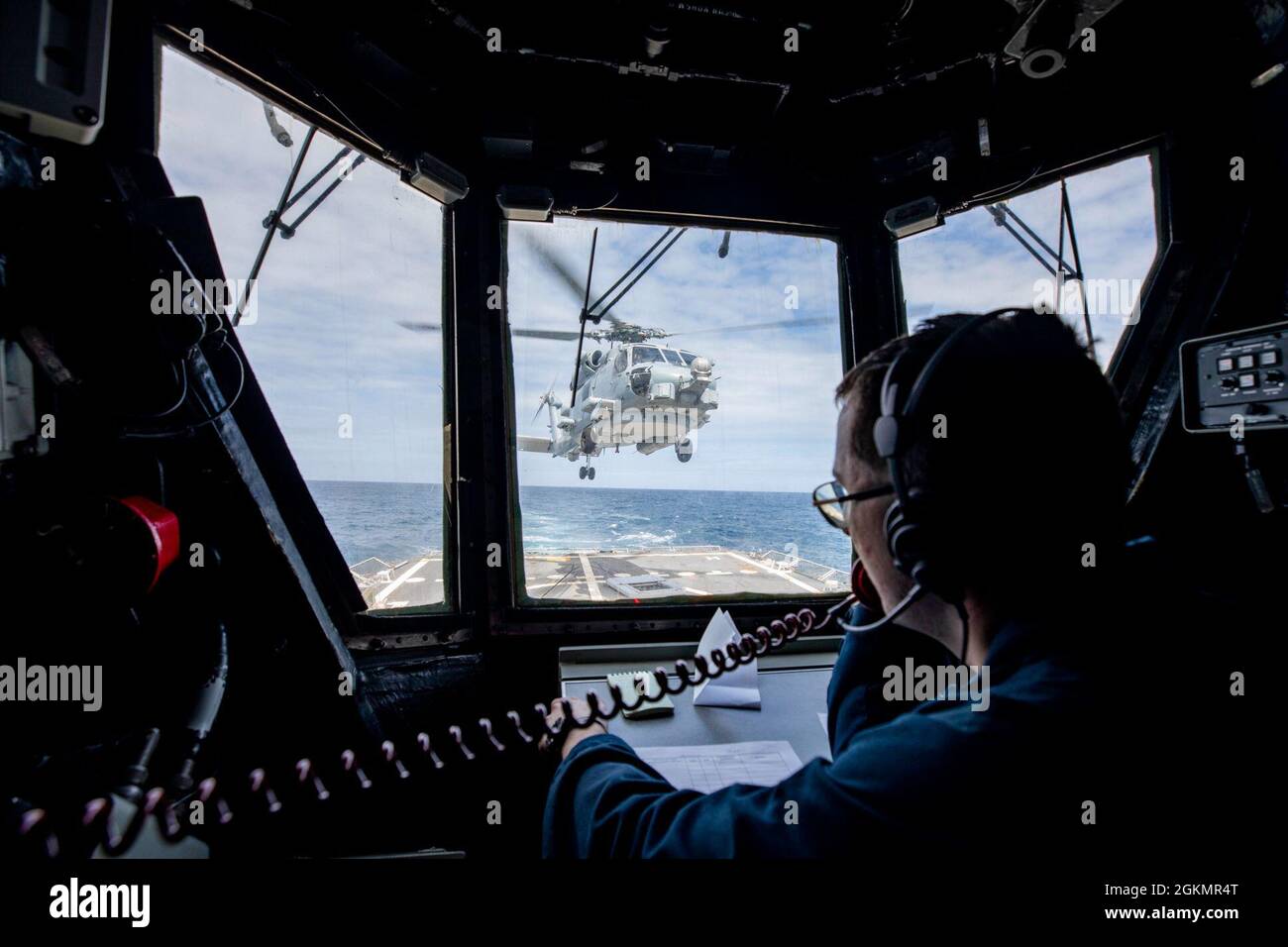 210529-N-QI061-0470 BRITISH ISLES (May 29, 2021) Ensign Dan Stryker ...