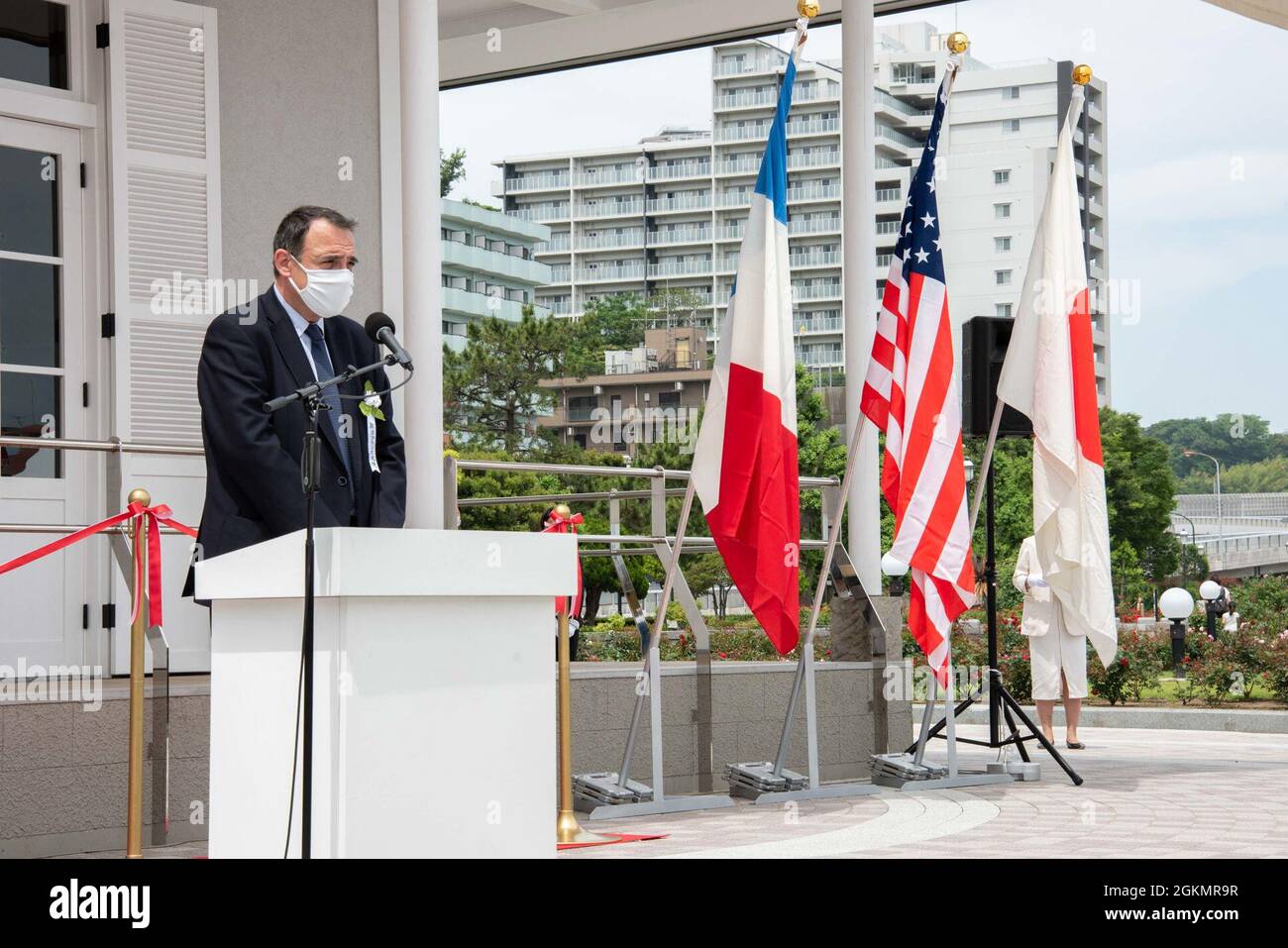 YOKOSUKA, Japan (May 29, 2021) – Phillippe Setton, French Ambassador to ...