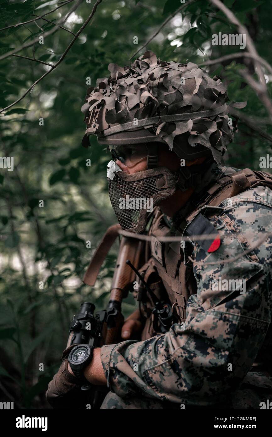 U.S. Marine Corps Sgt. Dakota Patterson, a Nashville, Ind. native and ...