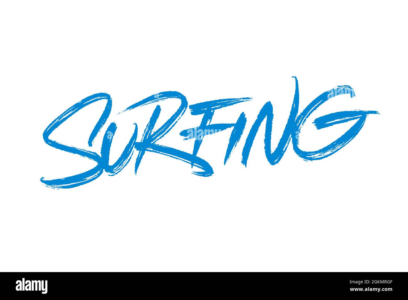 Surfing vector lettering Stock Vector Image & Art - Alamy