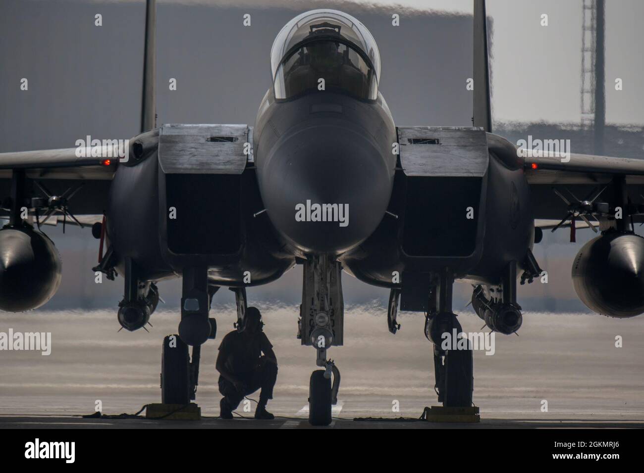 U.S. Air Force Capt. Miranda Bray, 494th Expeditionary Fighter Squadron ...