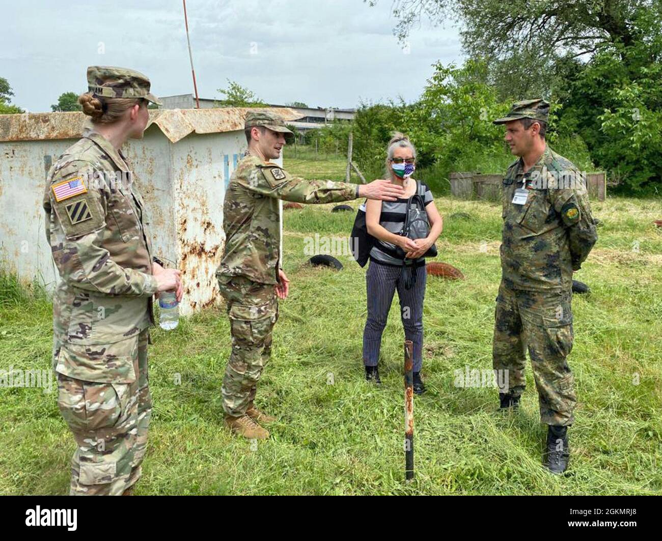 U.S. Army Reserve Staff Sgt. Christopher Branning, a team chief with ...