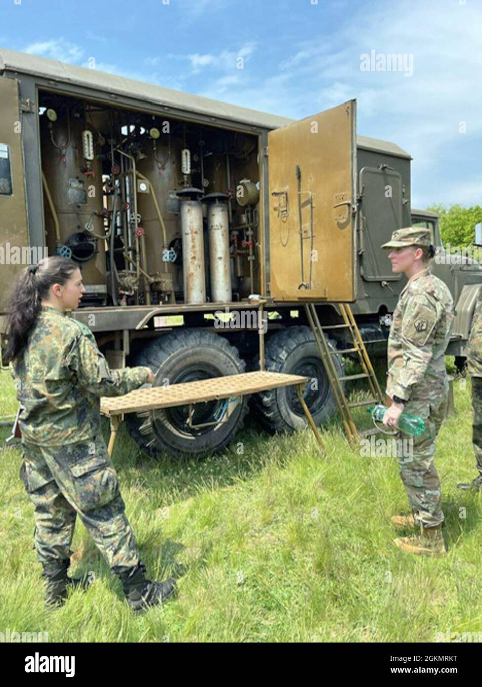 U.S. Army Reserve Lt. Col. Mary J. Durham, commander of the 773rd Civil ...