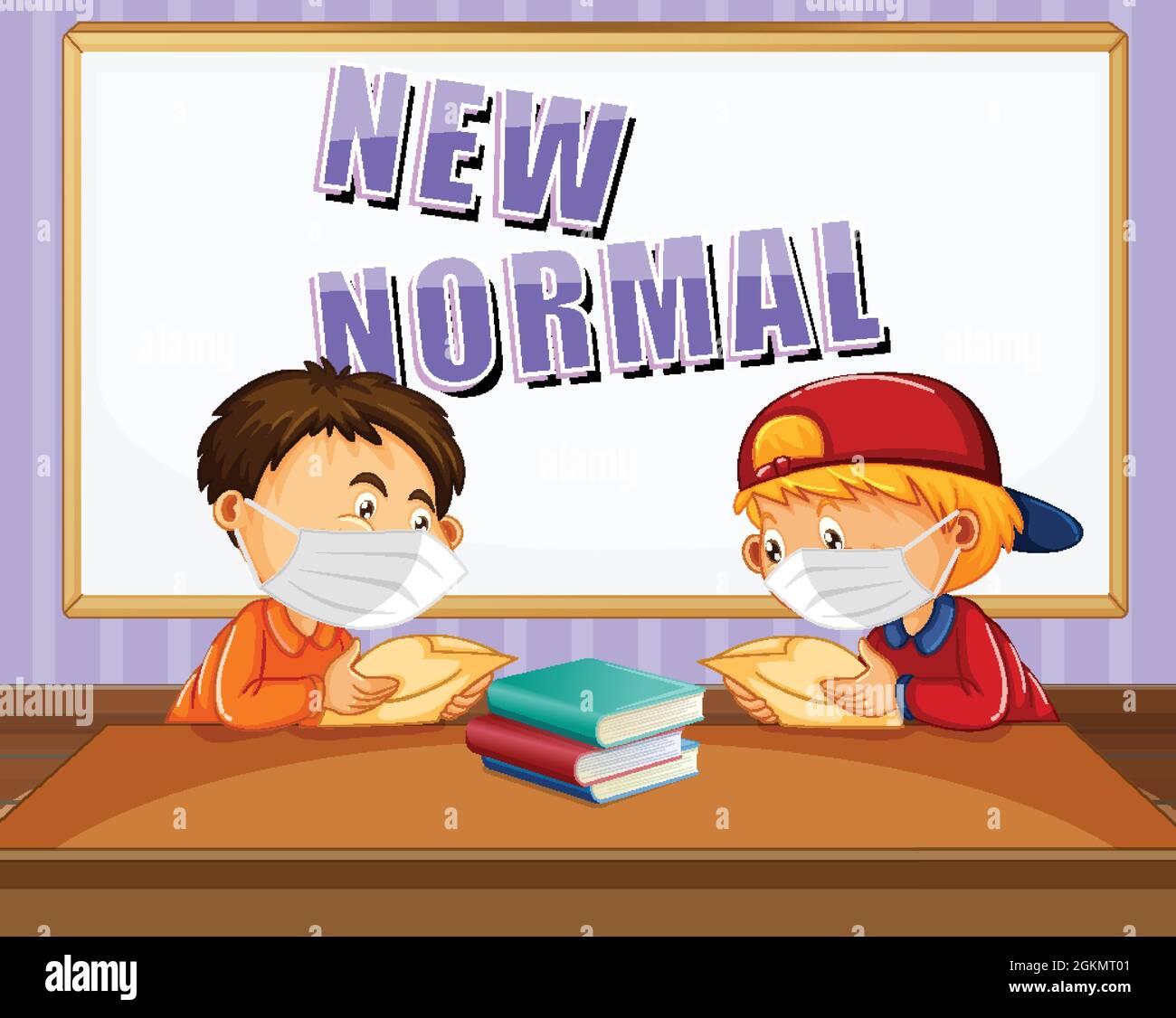 New pupil classroom Stock Vector Images - Alamy