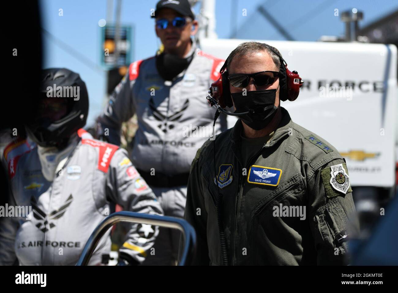 U.S. Air Force Lt. Gen. David Krumm, commander of Alaskan North ...